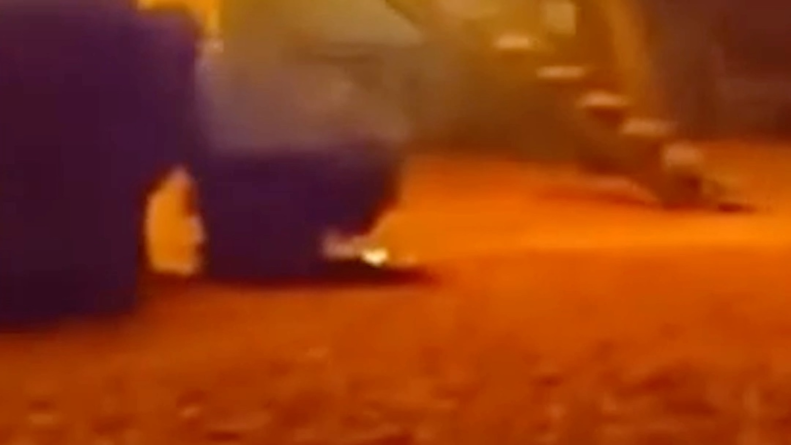 Police in St. George, Utah, rushed to a fast-moving apartment fire