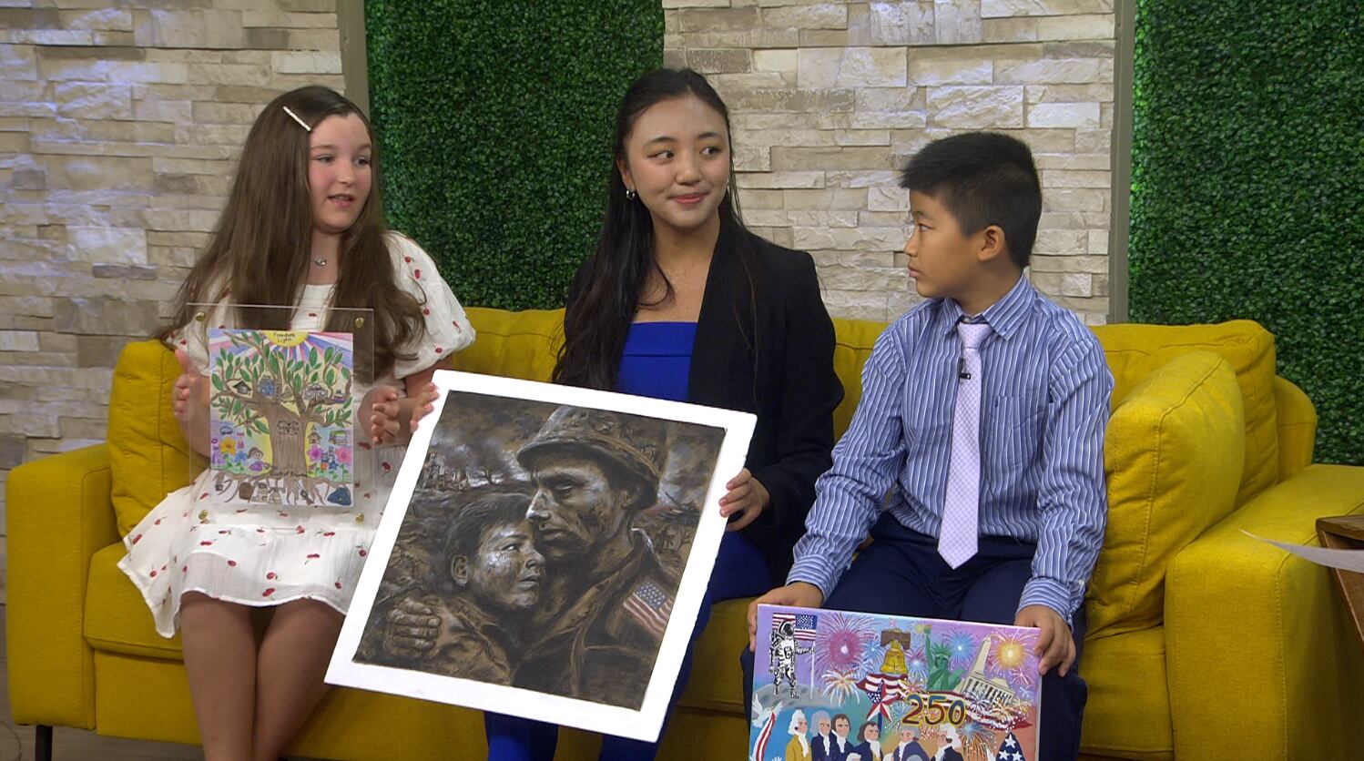 Arizona students take first place in national America250 contest