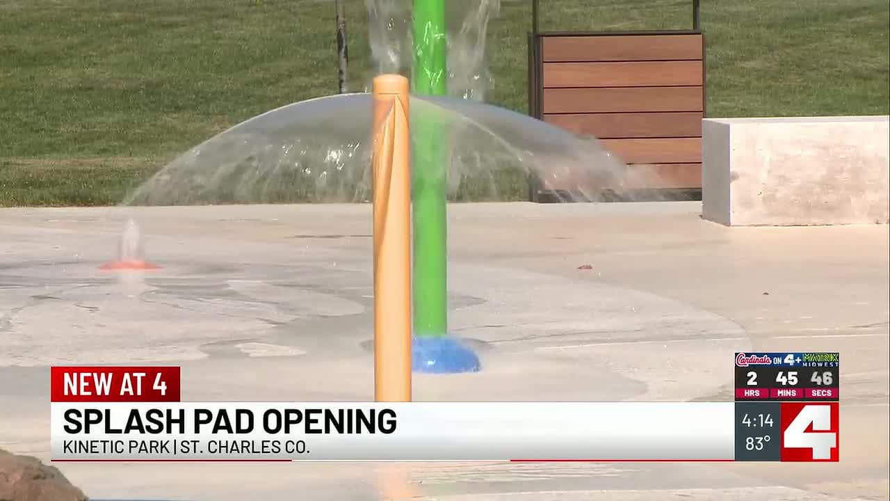 Splash pad opens in St. Charles County