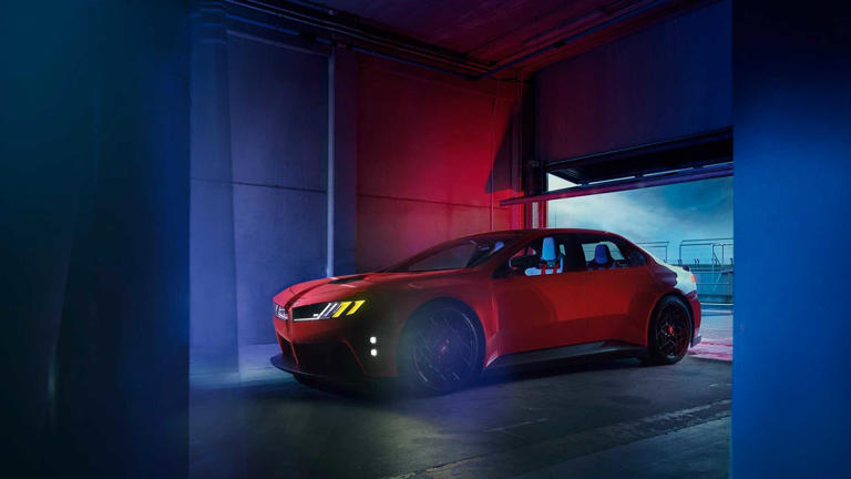 BMW M concept Neue Klasse previews the post-gas future
