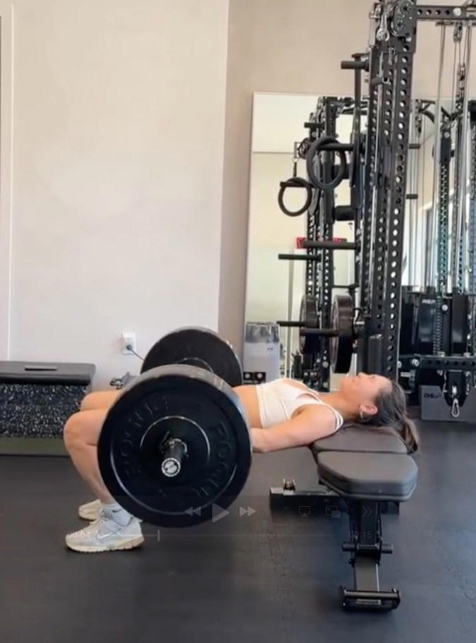 Myles Garrett’s girlfriend Chloe Kim turns heads in all-white gym outfit