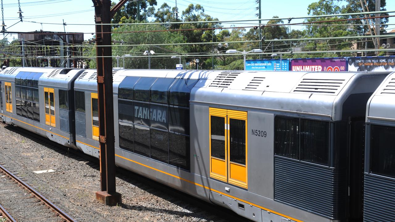 Teen fights for life after train stunt