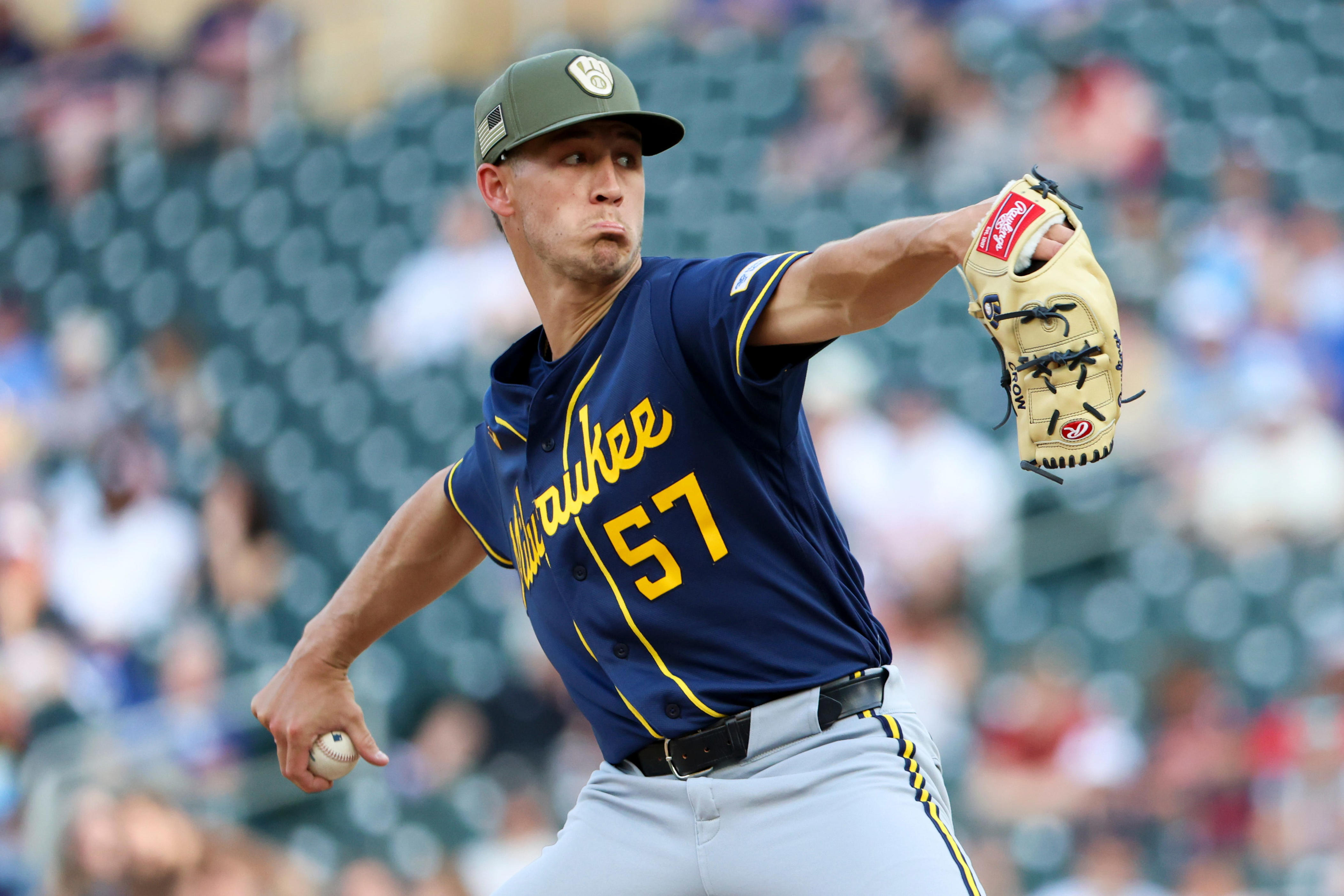 Another Brewers starting pitching option lands on the injured list