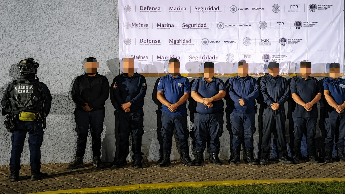 La Fiscalía llegó por ocho policías y entre ellos estaba la jefa de ...