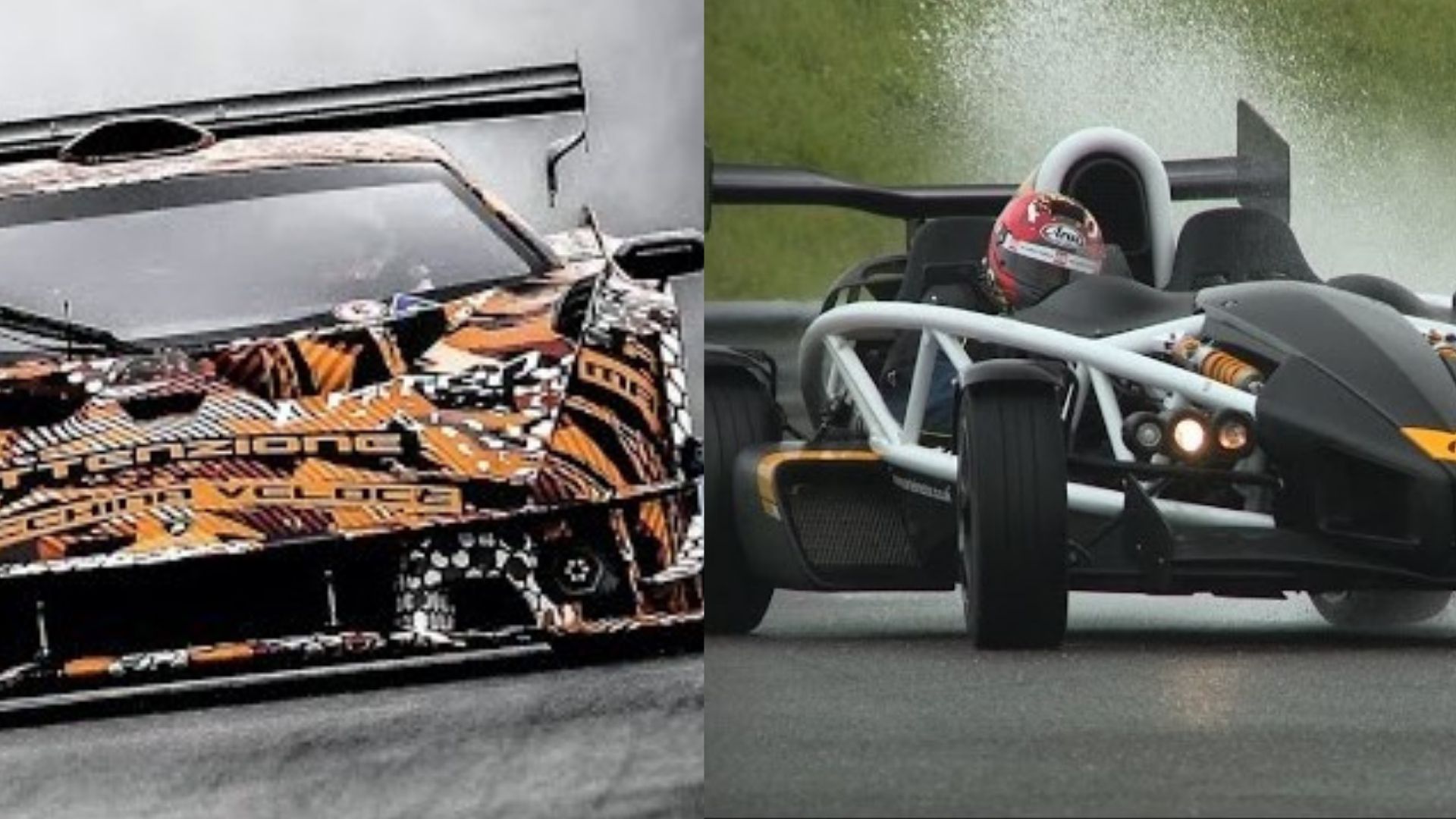 Lamborghini Essenza SCV12 frente a Ariel Atom 3.5R