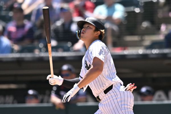 White Sox rookie Murakami (hamstring) coming along well