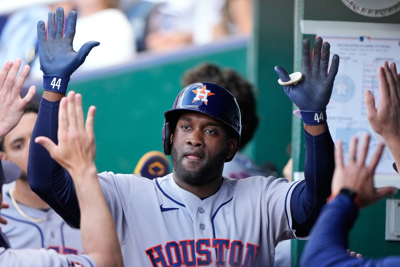 Astros slugger Yordan Alvarez becomes 1st MLB player to hit grand slam ...