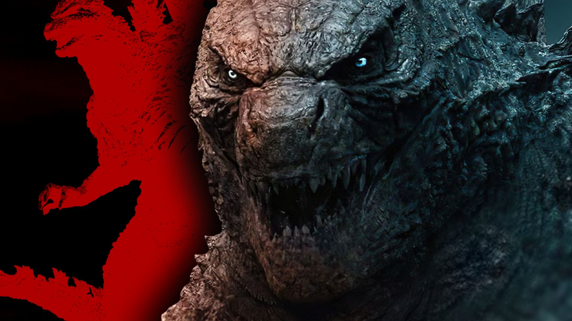 Official image showcases Godzilla redesign, with bright red skin