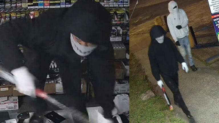 Goldsboro police seeking two men following store break-in