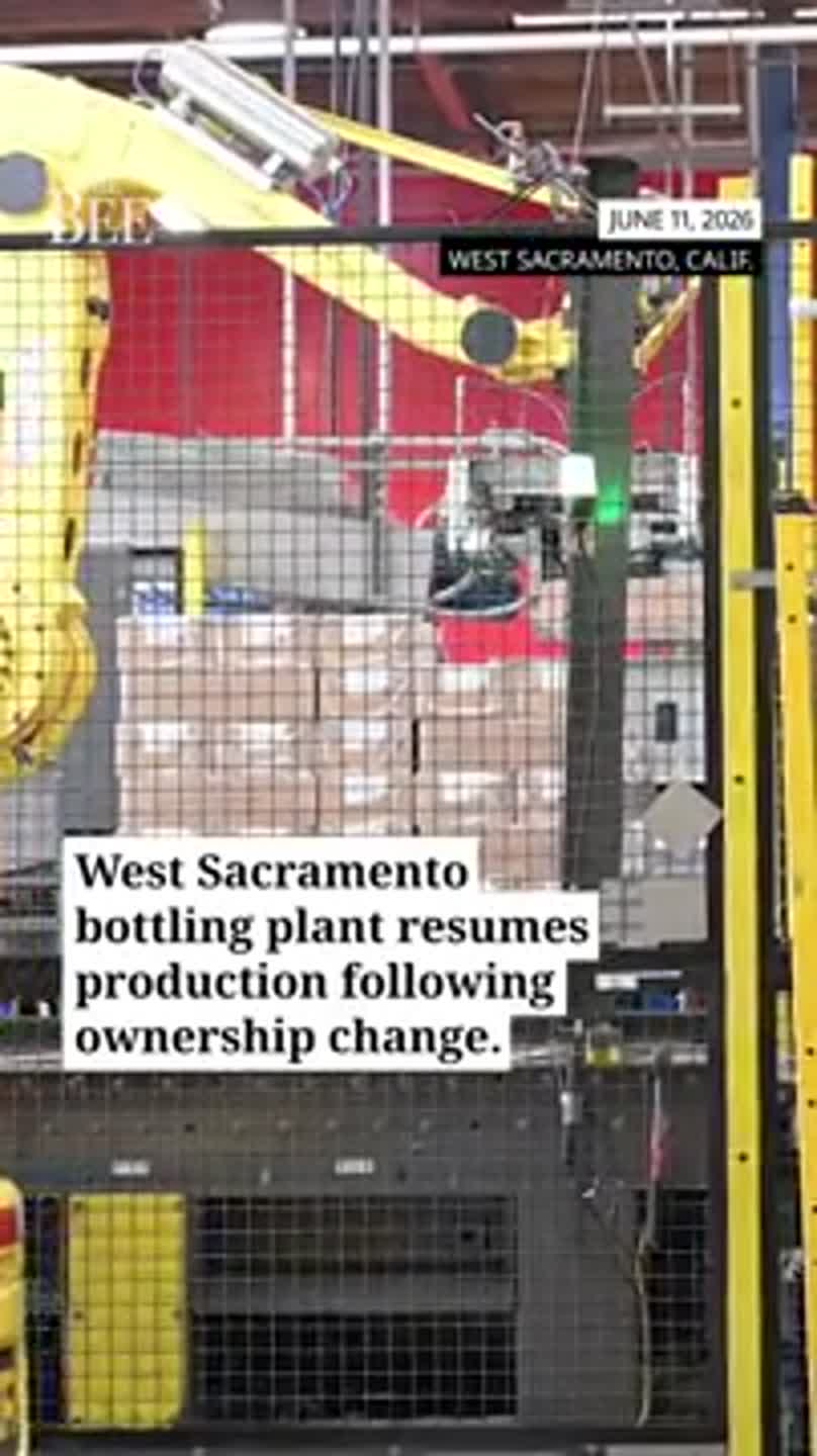 See West Sacramento bottling plant resume production following ...