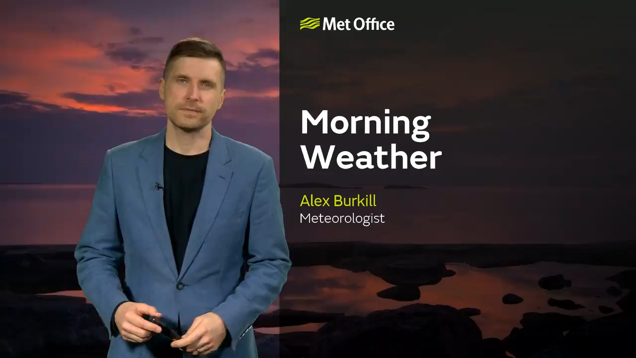 Met Office Friday morning weather forecast 03/04/2026
