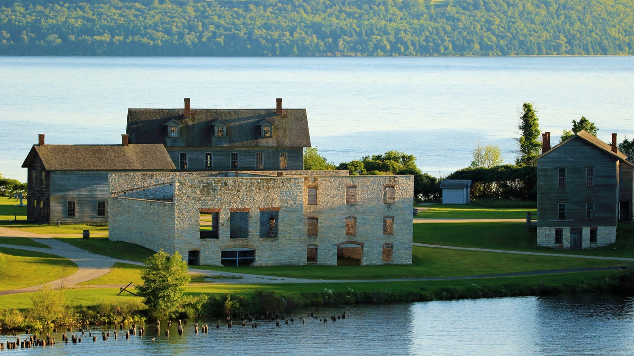 This ghost town on Lake Michigan shut down in 1891 and nobody moved the ...
