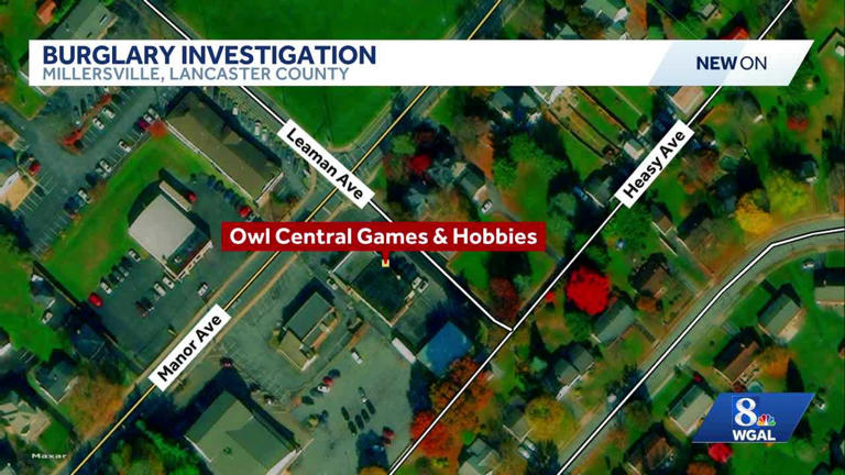 Millersville police say man broke into store, stole collectibles, then ...