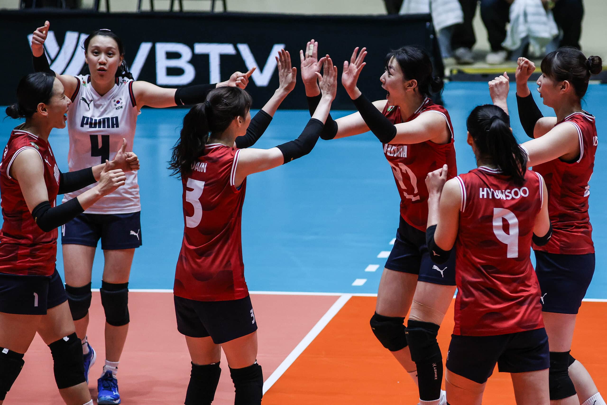 South Korea books AVC Cup semis vs Vietnam; Alas vs Iran for 7th