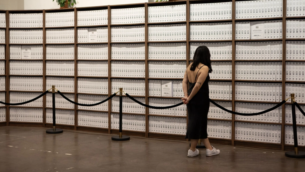 Epstein survivors open Trump-linked library in Washington