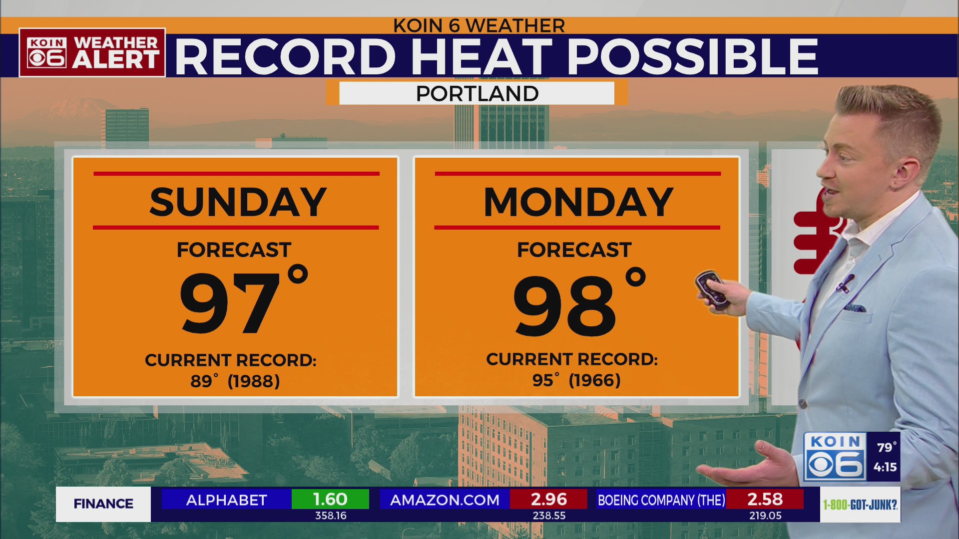 Dangerous heat builds this weekend around Portland