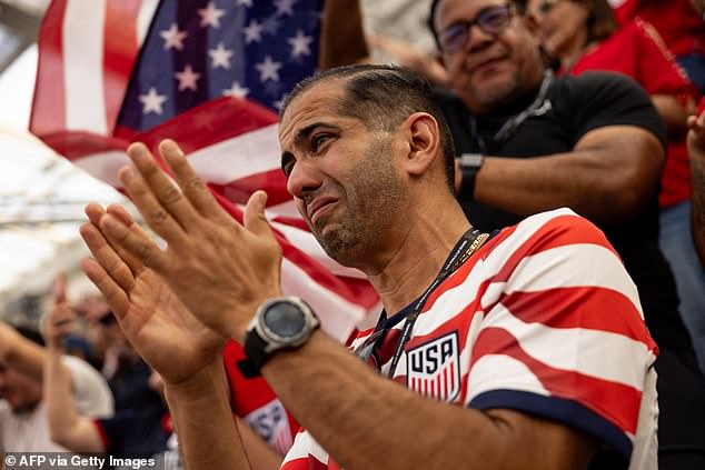 USA soccer fans left in tears by spine-tingling national anthem as ...