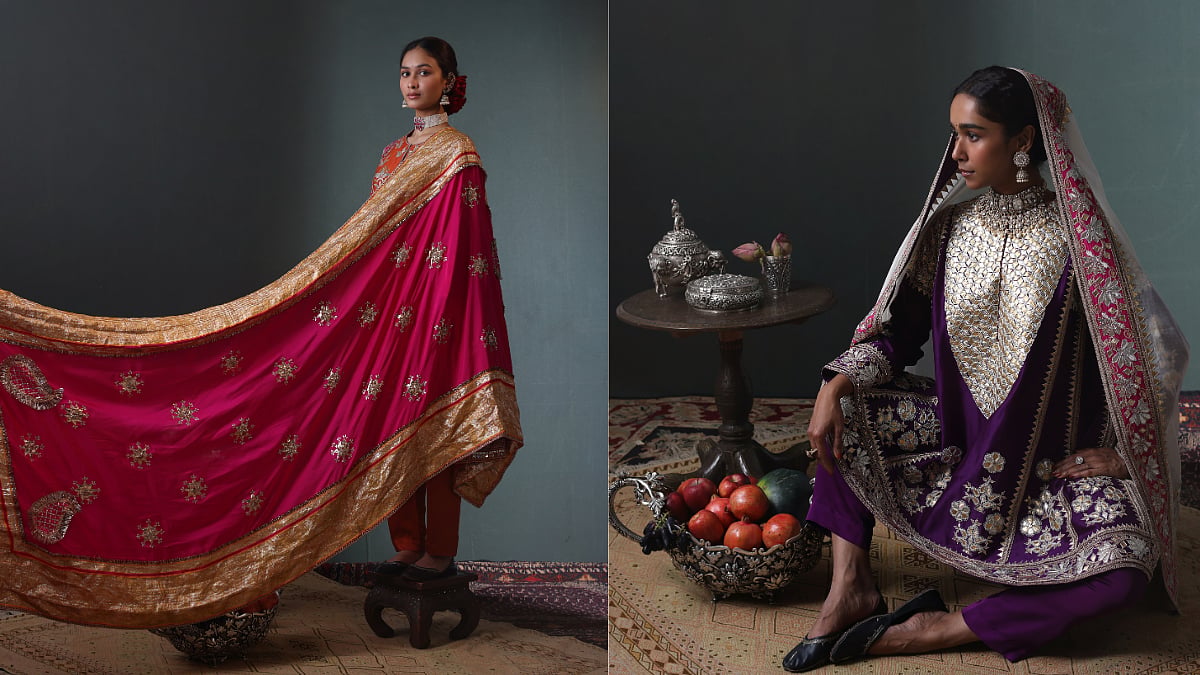 Divya Sheth revives forgotten gota patti craft with sacred motifs and ...