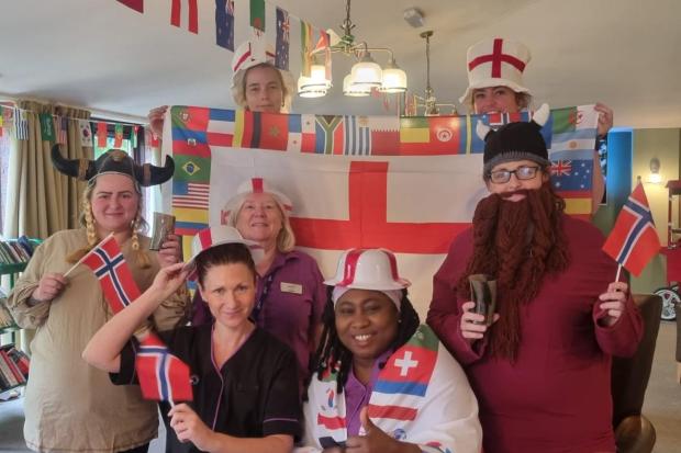 Bradford care homes welcome fans for England matches