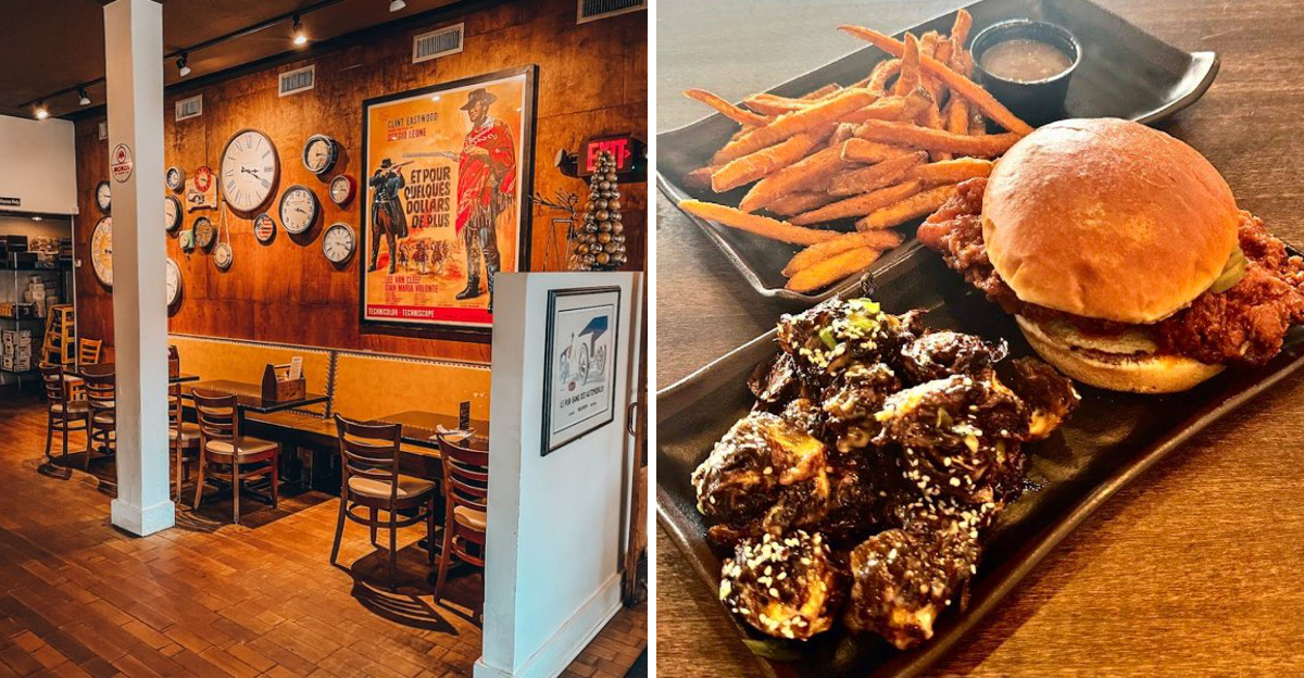 This Indiana joint stacks thick beef burgers with peanut butter and ...