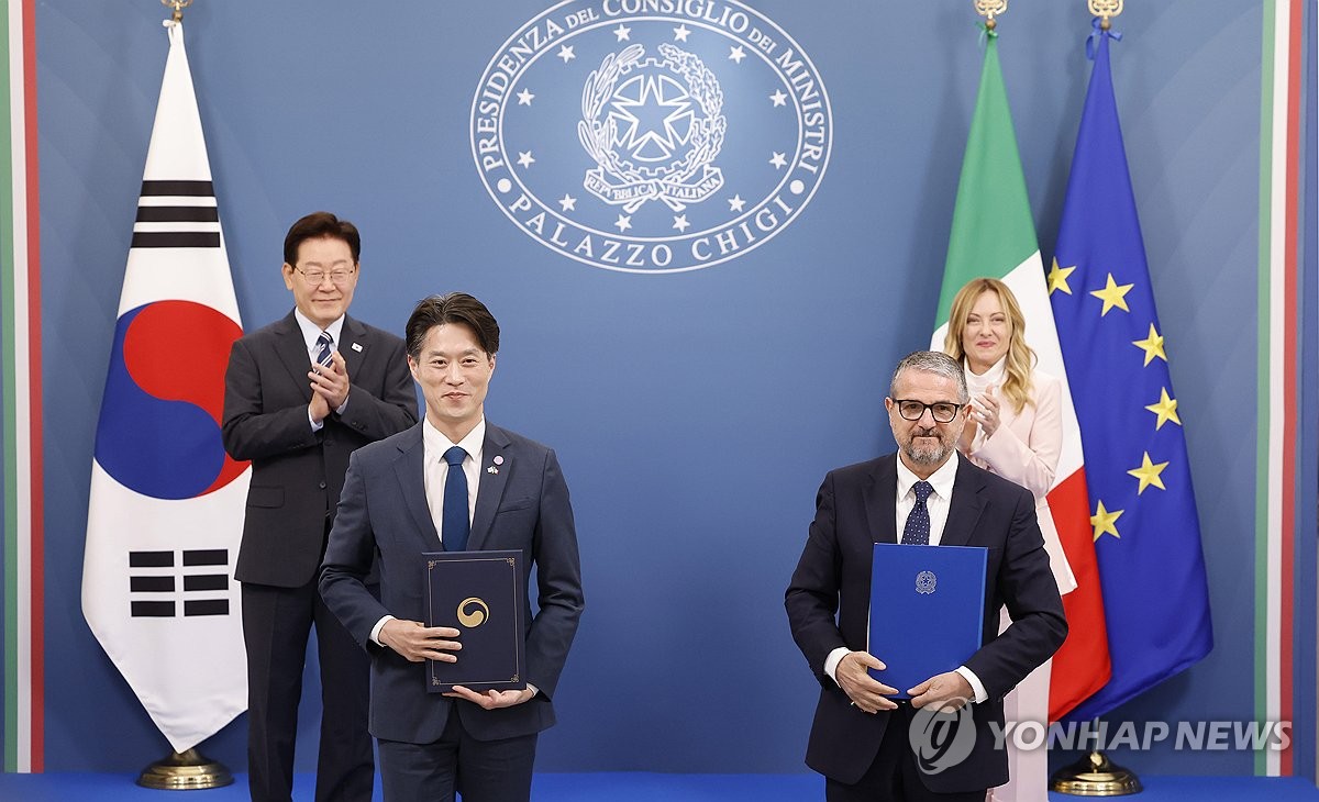 S Korea-Italy MOU on small and medium-sized enterprises