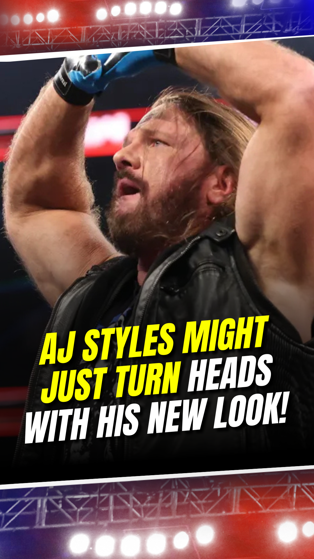 AJ Styles might just turn heads with his new look! #AJStyles #WWE # ...