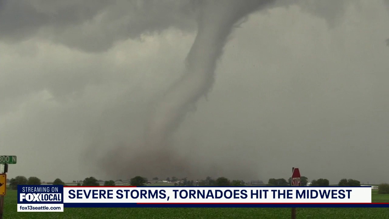 Severe storms, tornadoes hit the Midwest