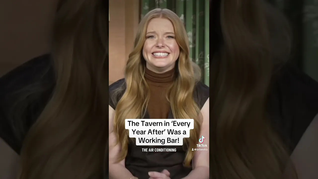 The tavern in 'Every Year After' was a working bar!