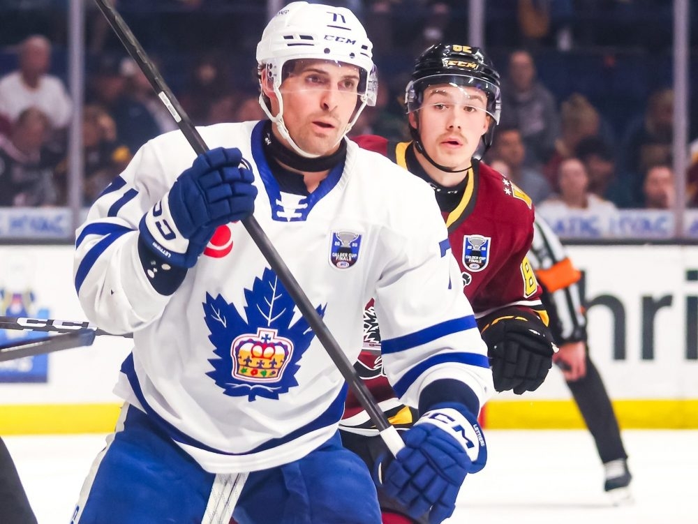 Vinni Lettieri channels father's soccer heroics in Marlies' Game 1 win