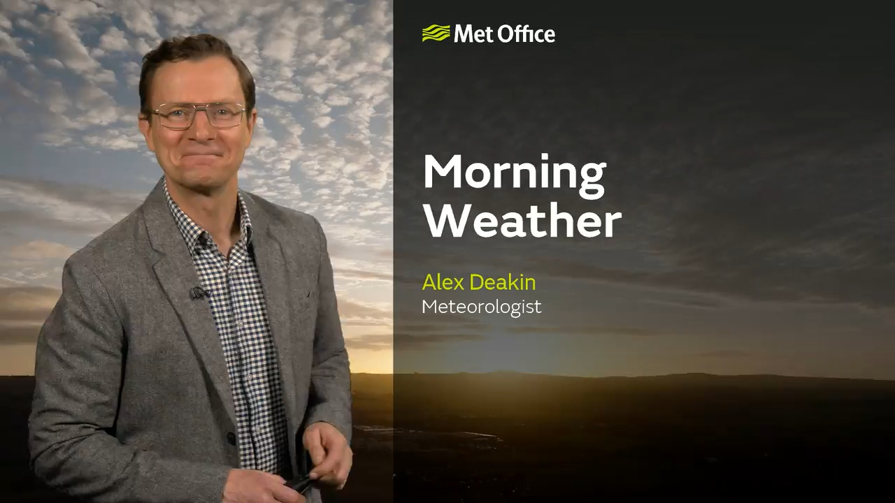 Met Office Friday morning weather forecast 17/04/2026