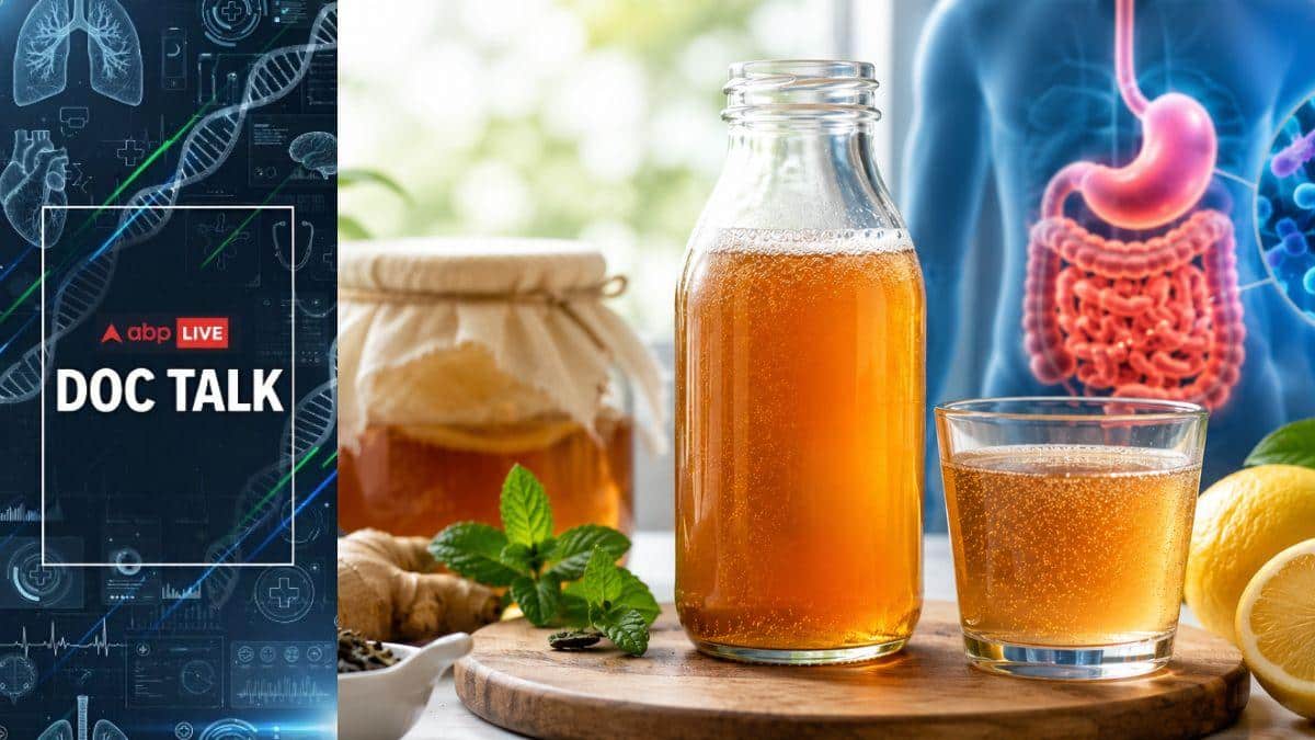 ABP LIVE Doc Talk | Kombucha for digestion: Benefits, risks and what ...
