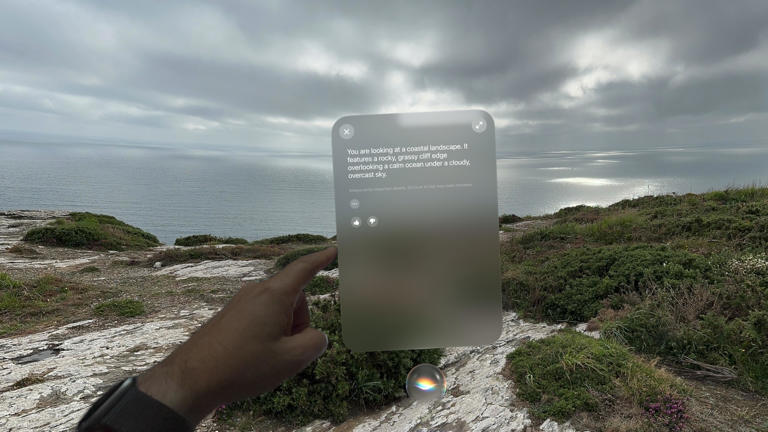 I'm letting Siri see my life on Vision Pro, and it's a sign of things ...