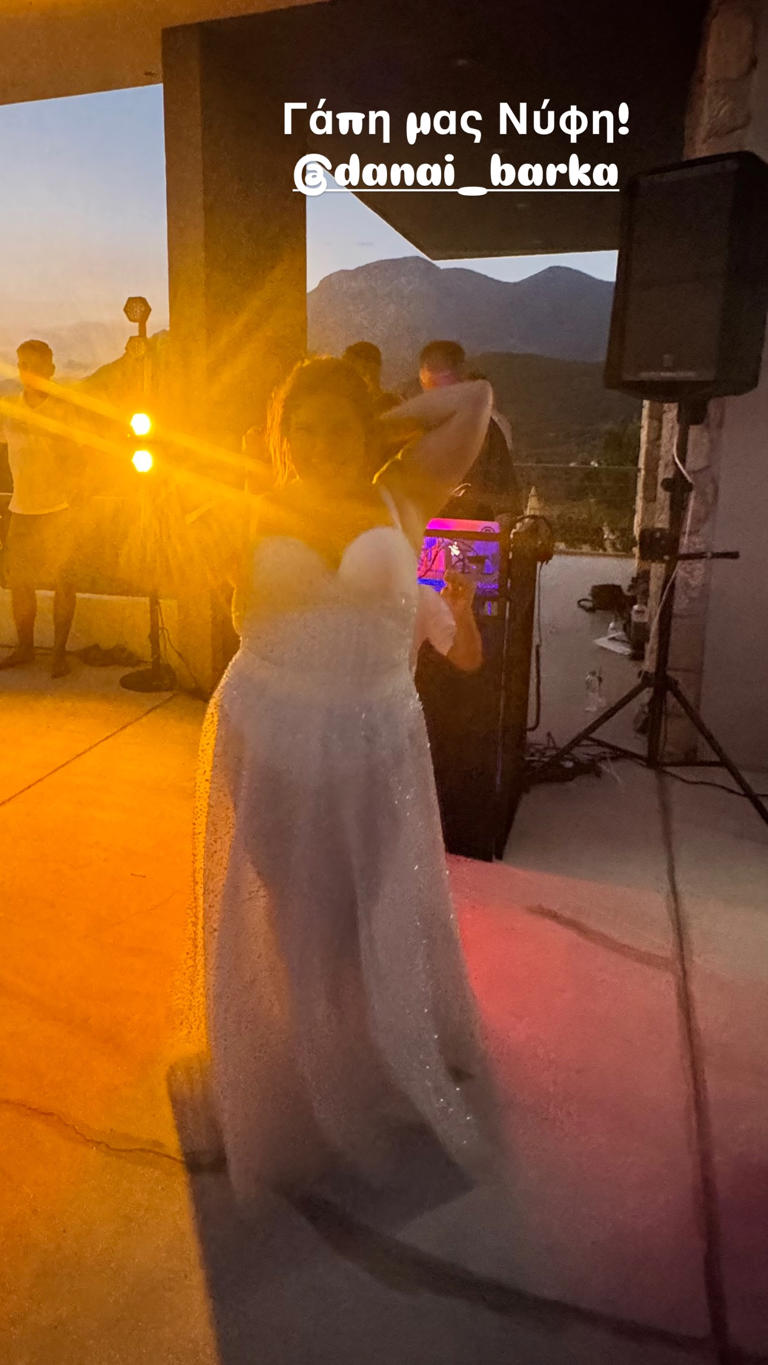Δανάη Μπάρκα: Οι φωτογραφίες από το pre-wedding πάρτι