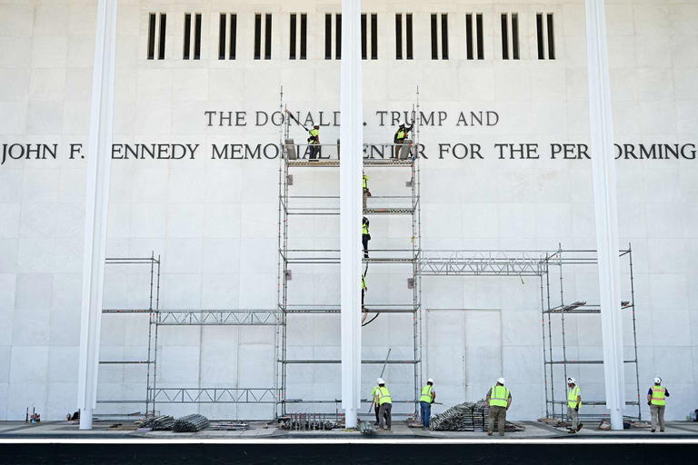 Kennedy Center strips Trump's name from the JFK Memorial as court ...
