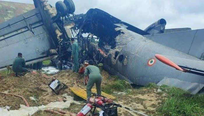 IAF AN-32 transport aircraft involved in accident at Jorhat airbase in ...