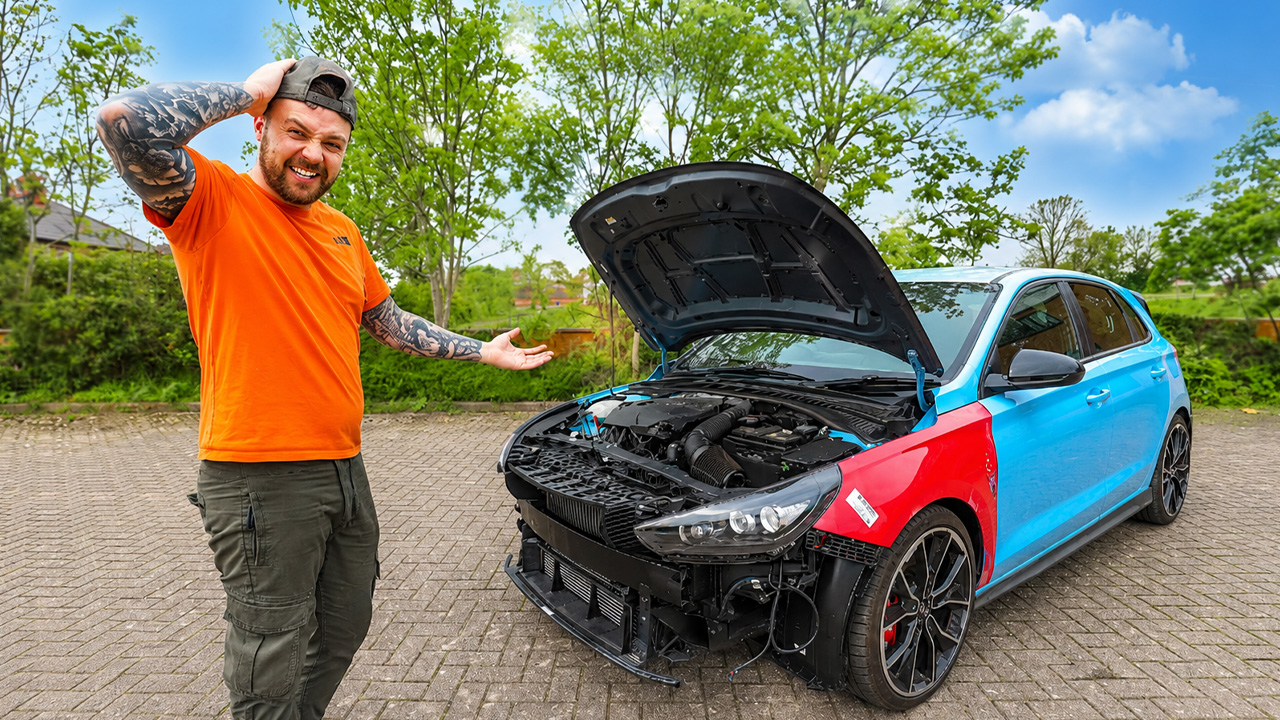 Bringing a completely destroyed Hyundai i30N Performance back to life