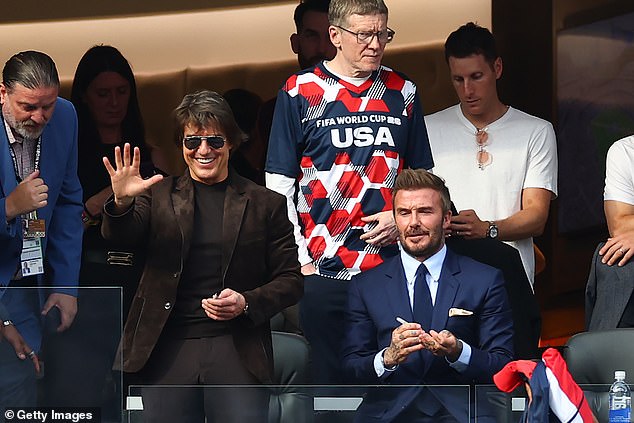 Tom Cruise and Beckhams star at 1st US World Cup game as millions ...
