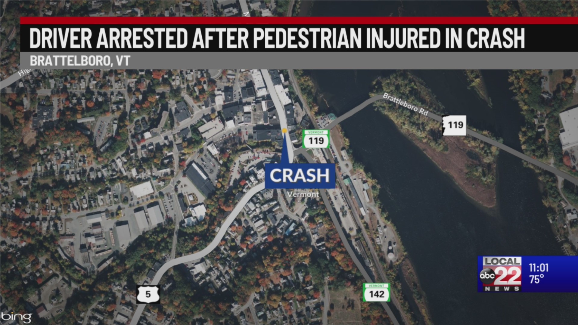 Driver arrested after Brattleboro injury crash