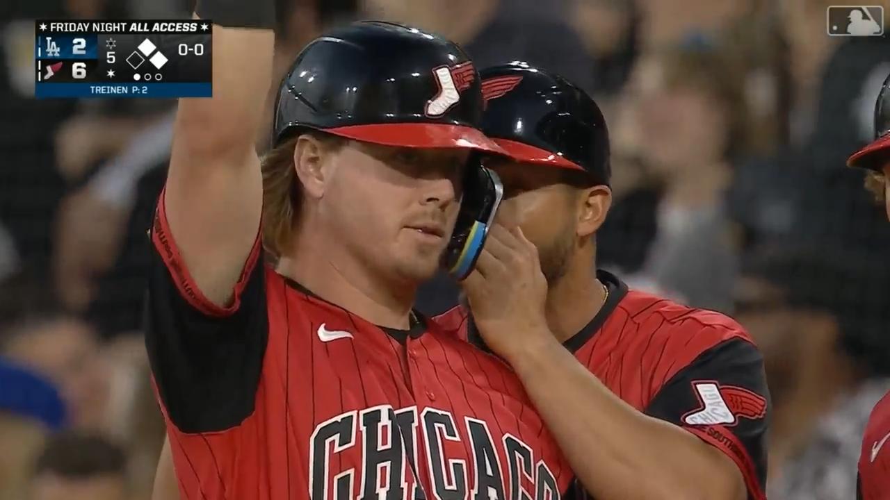 Chase Meidroth stars as the White Sox beat the Dodgers 8-2 in matchup ...