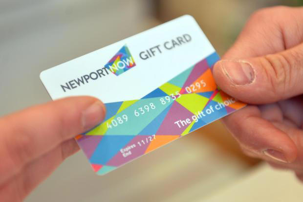 Newport Now gift card adds group collect feature