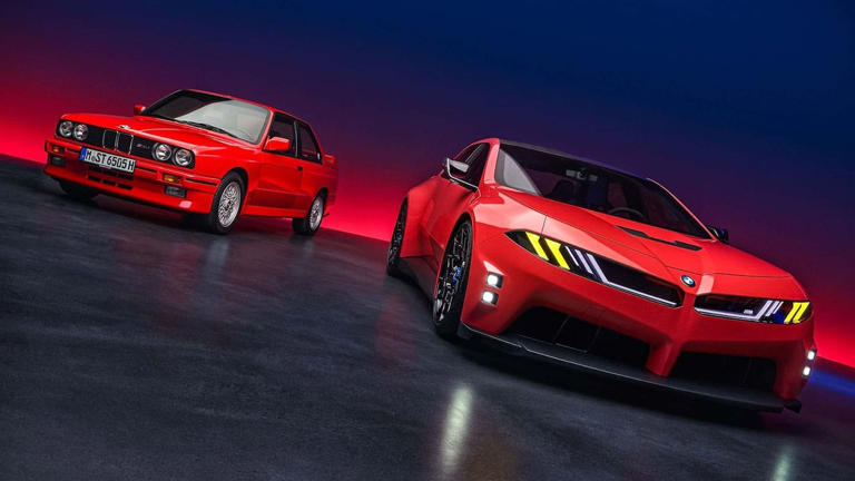 BMW unveils electric M3 concept with Neue Klasse design