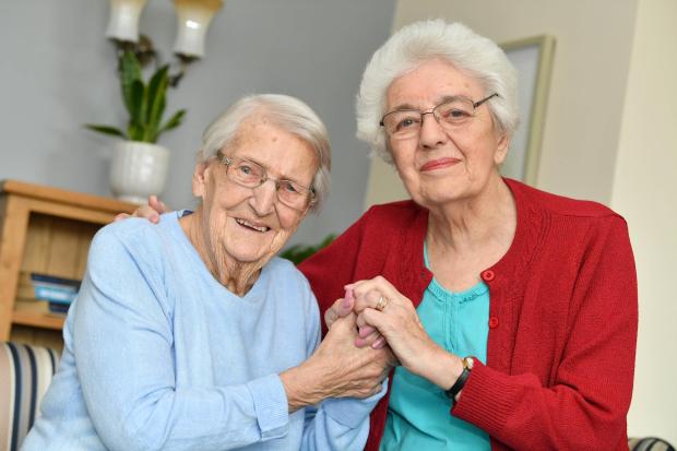 Care home neighbours discover 30‑year family link and new friendship