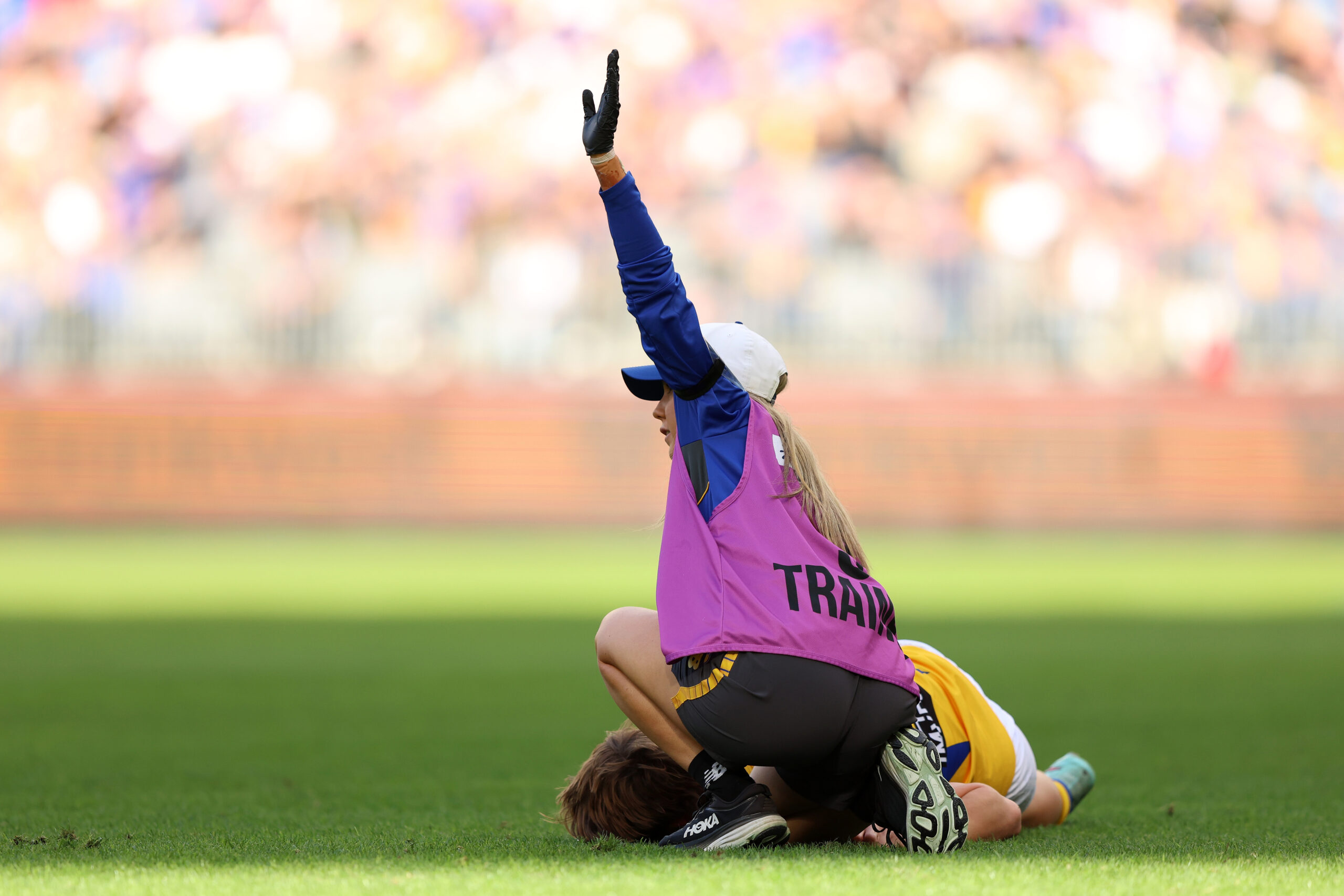 Distressing scenes as young Eagle concussed by a tackle sure to draw ...