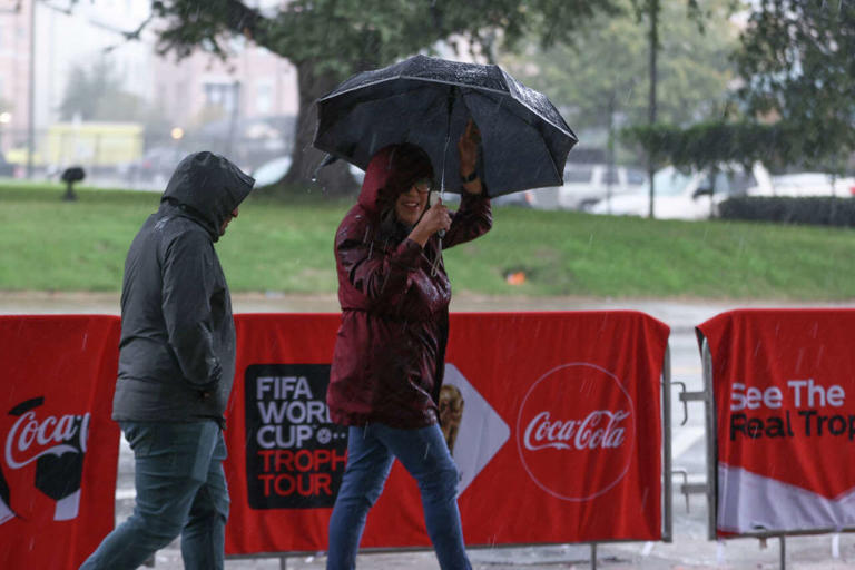 Cold front could bring flooding rain to Houston during World Cup