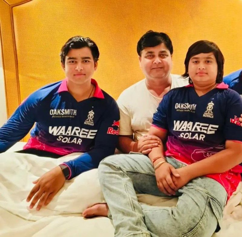Aashirwad Sooryavanshi smashes century, proud Vaibhav bhaiya can't keep ...