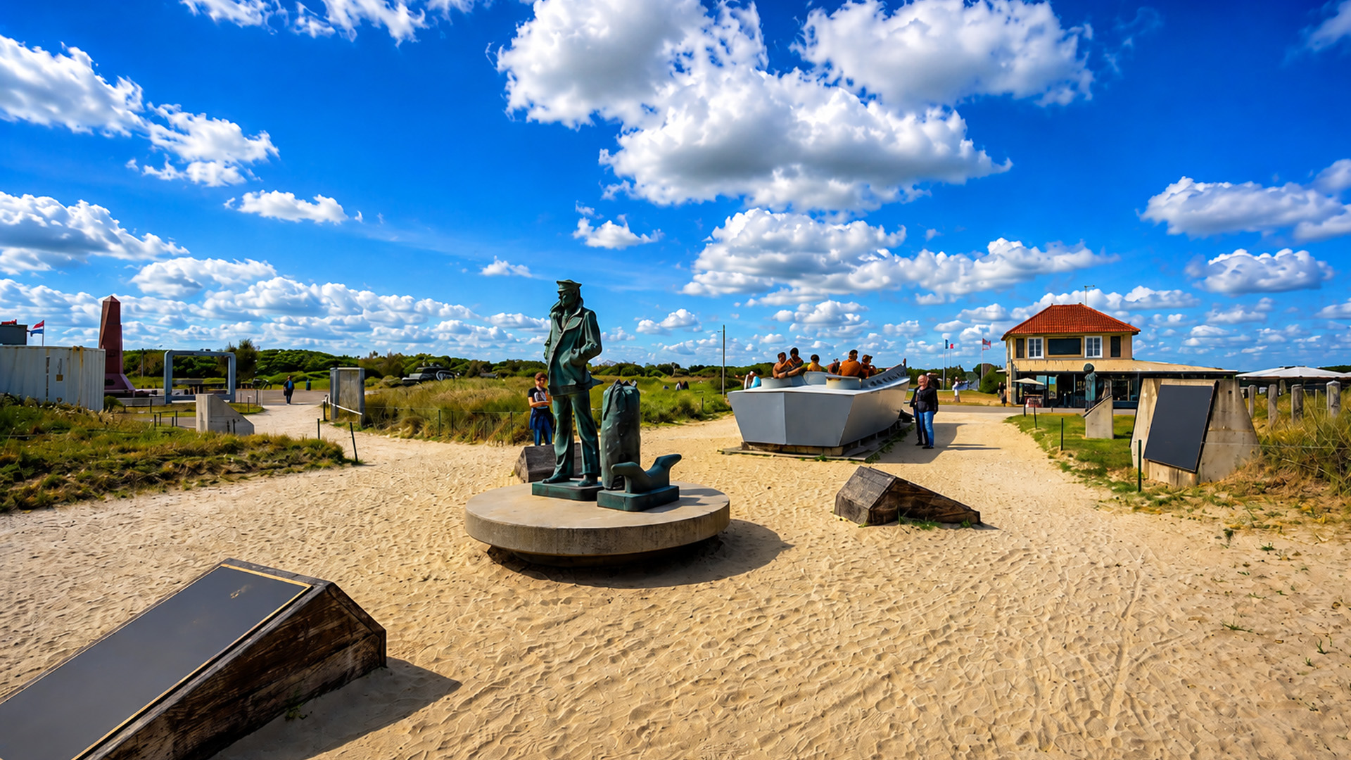 Utah Beach’te 82. D-Day anma törenini deneyimleyin (4K)