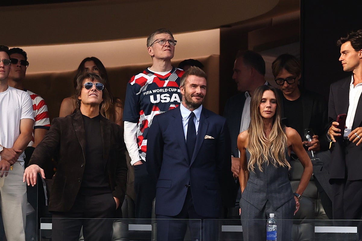Tom Cruise to Katy Perry: Stars out in force for LA World Cup game