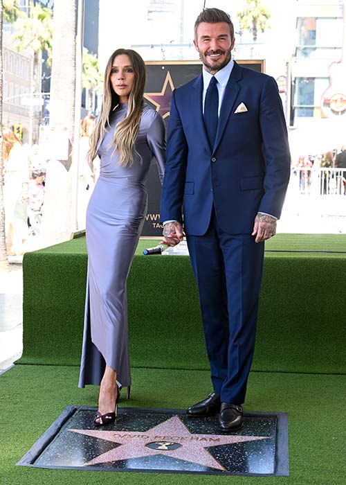 Beckhams turn out for David's Hollywood Walk of Fame ceremony