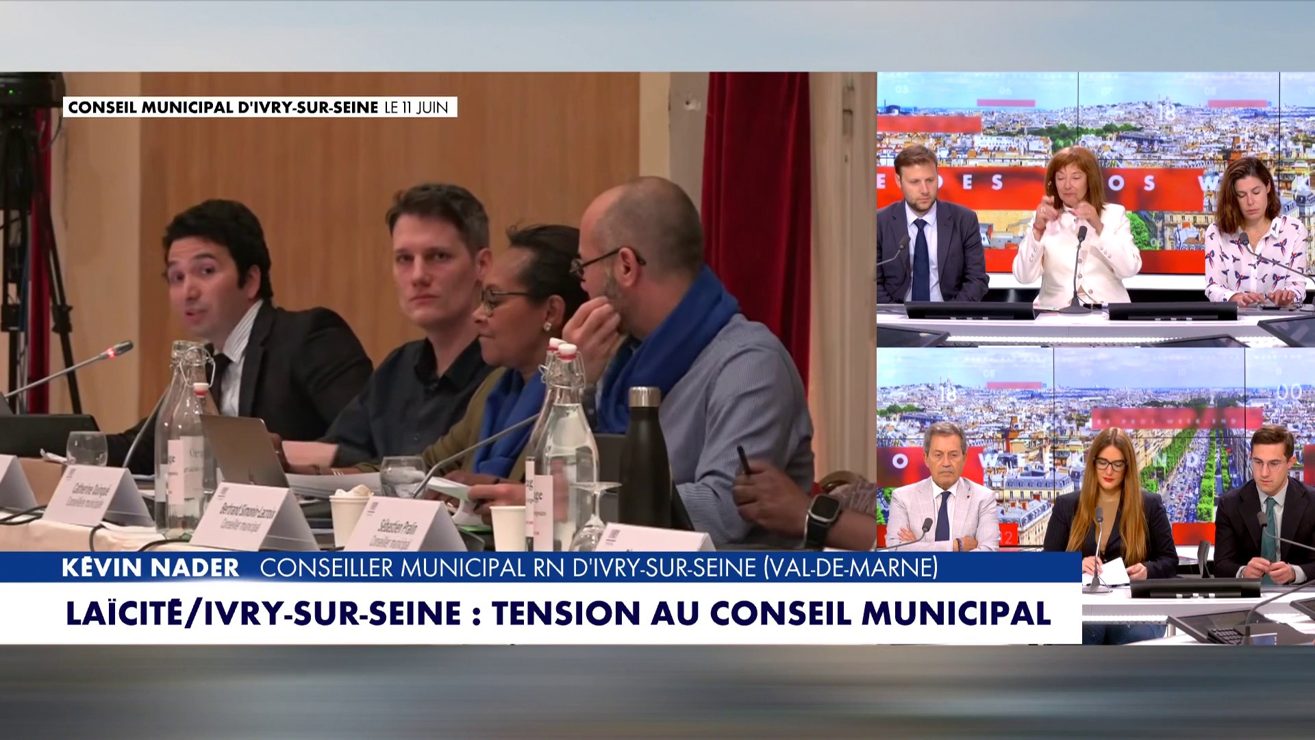 Crucifix/voile : tension au conseil municipal d'Ivry-sur-Seine