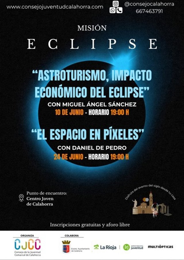 El CJCC continúa 'Misión Eclipse' con varias propuestas para el mes de ...